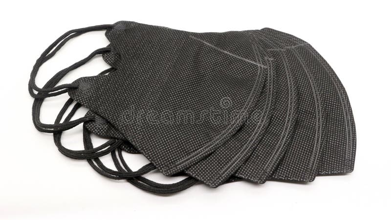 Black Mask Used To Protect from Viruses Stock Image - Image of hygiene ...