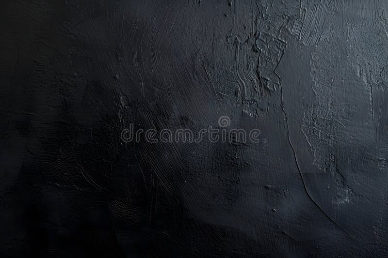 Dark Matte Texture, Black Wall Background Stock Illustration ...