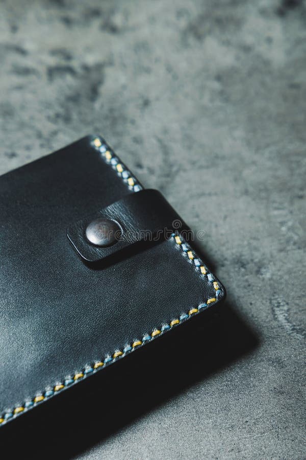 Black men s wallet stock image. Image of black, design - 353636035