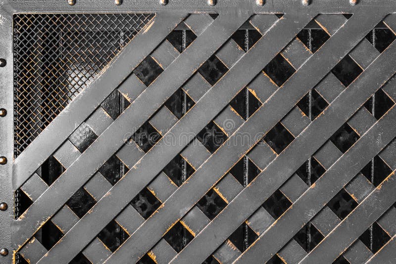 Black Mesh Abstract Iron Lattice Pattern Steel Dark Texture Grid ...