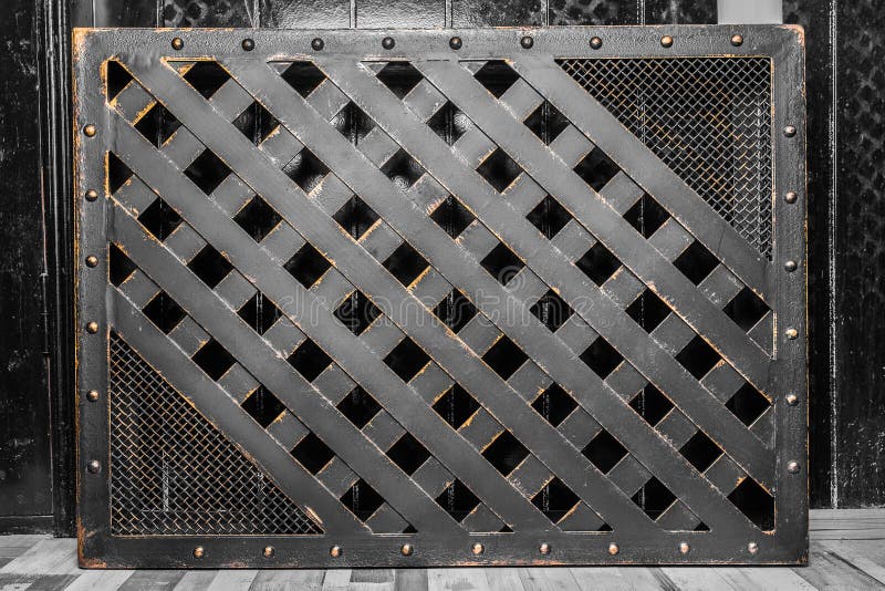 Black Mesh Abstract Iron Lattice Pattern Steel Dark Texture Grid ...