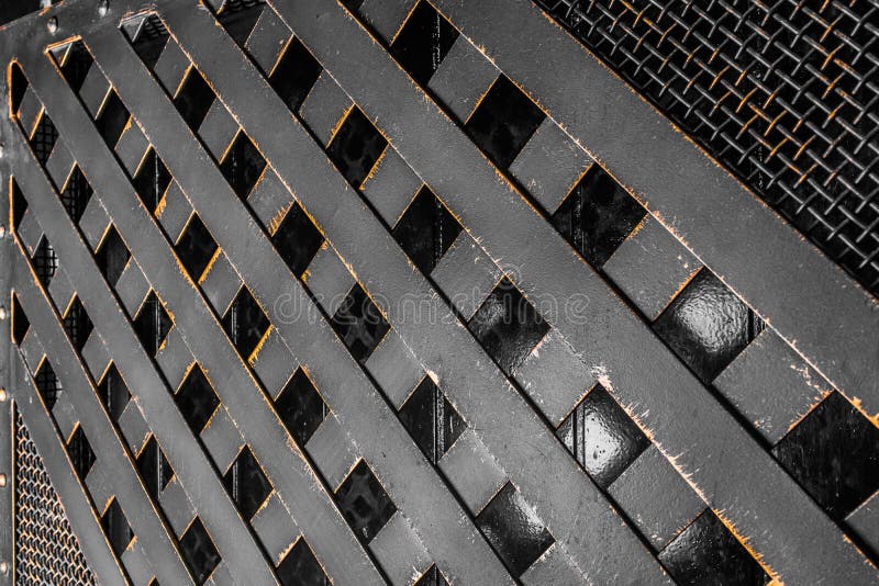 Black Mesh Abstract Iron Lattice Pattern Steel Dark Texture Grid ...