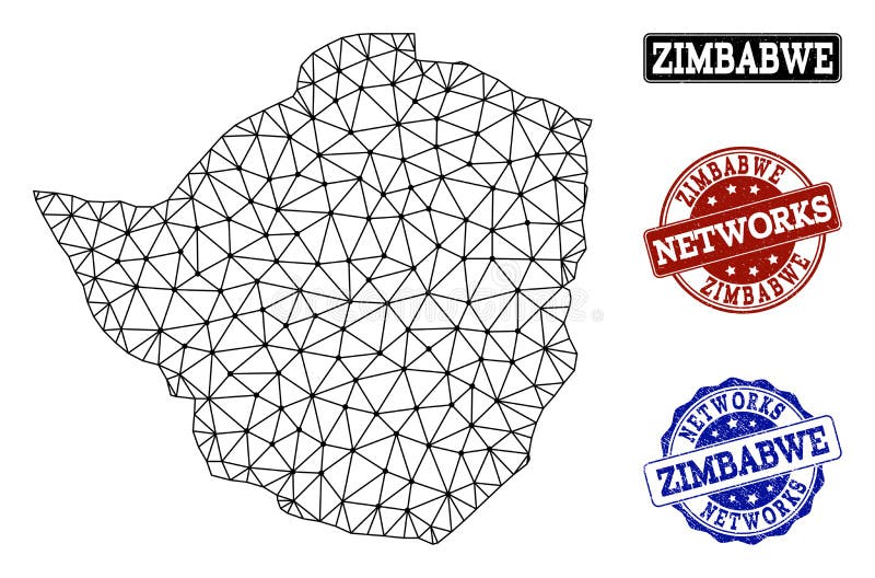 Zimbabwe Network Map Stock Illustrations – 180 Zimbabwe Network Map ...