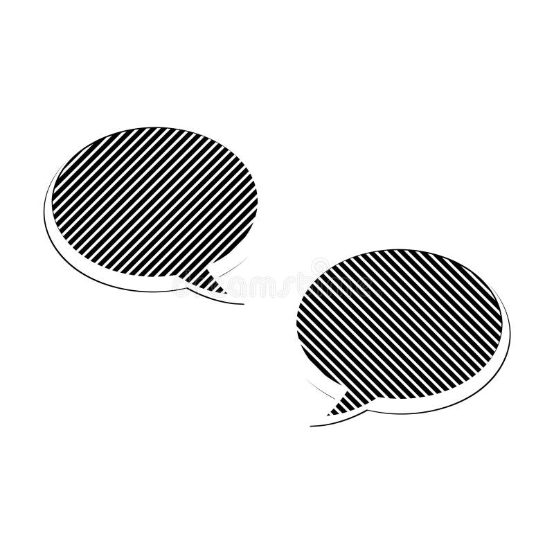 Dialogue logo stock vector. Illustration of bubble, communication ...