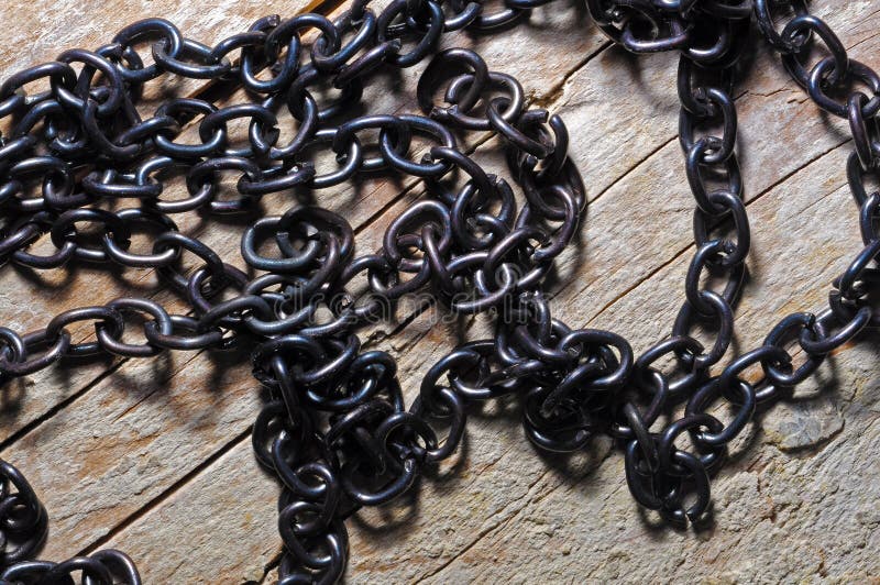 Black metal chain stock image. Image of black, grunge - 38119125
