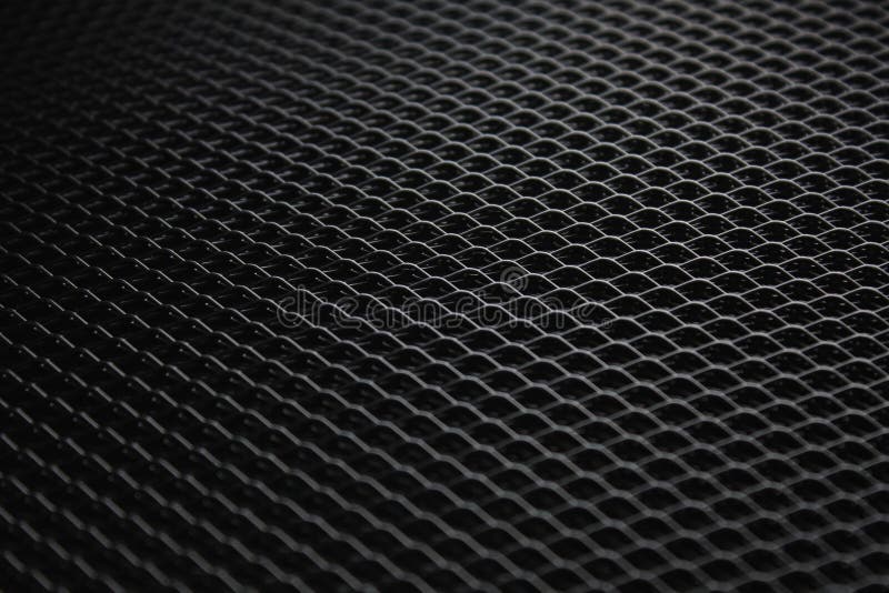 Black Metal Mesh Under Dim Light Source Stock Illustration ...