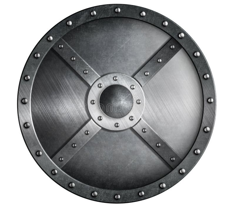 Black metal round shield stock image. Image of silver - 62394875