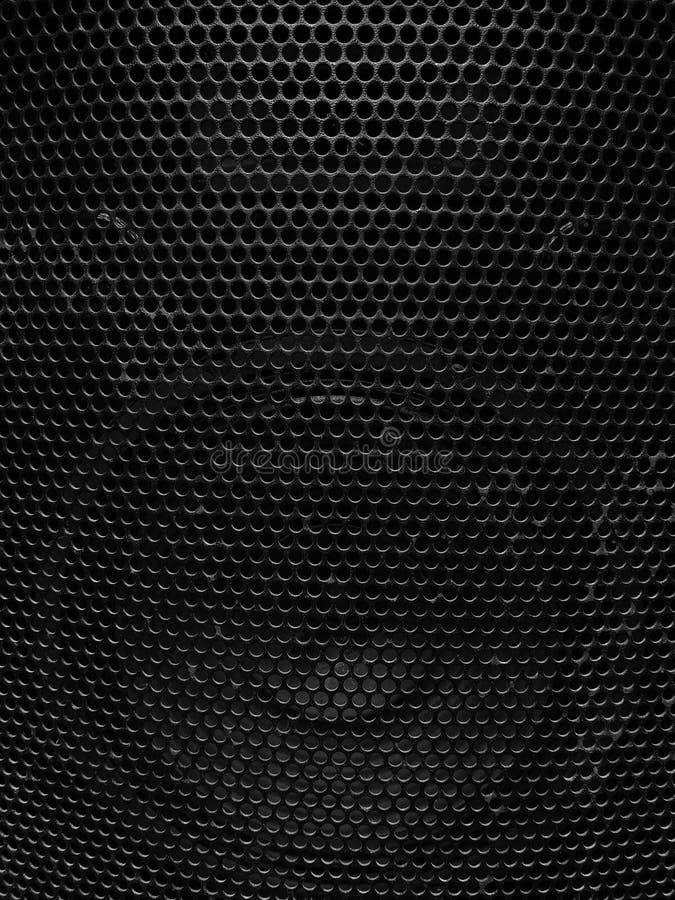 Black Metal Speaker Mesh Background, Metallic Texture or Pattern with ...