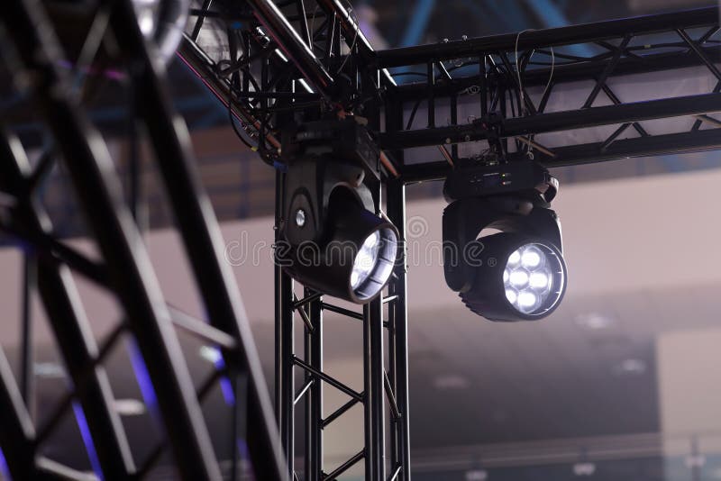 Stage Spotlight Fixtures Truss Stock Photos - Free & Royalty-Free Stock ...