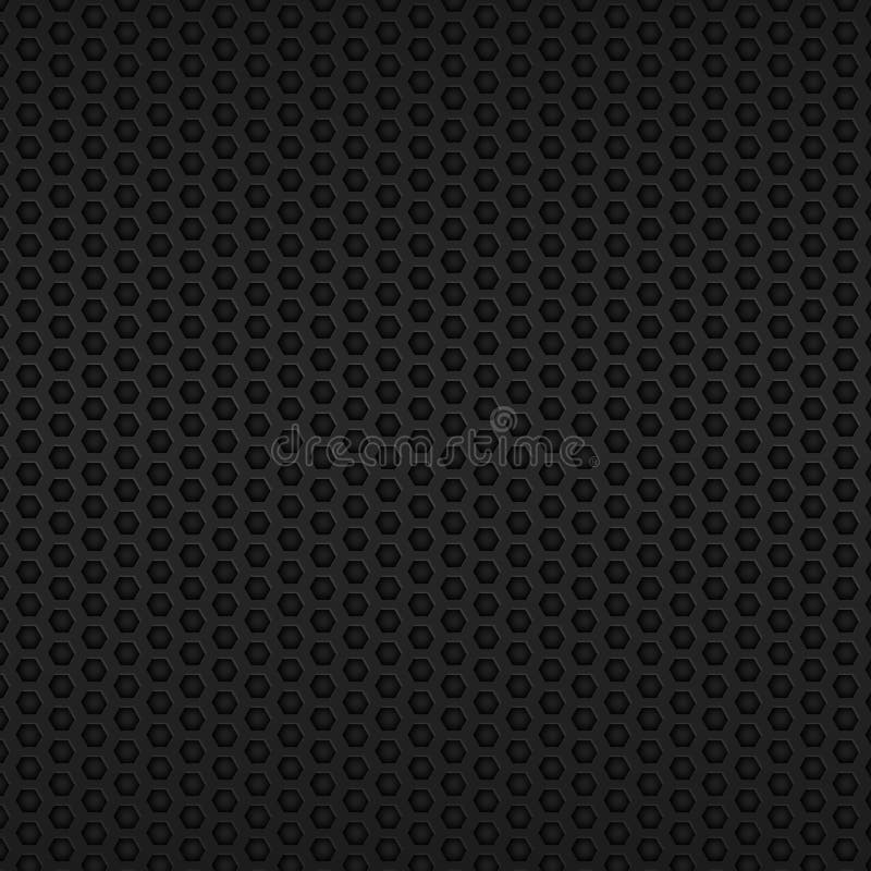 Black metallic mesh stock vector. Illustration of pattern - 23206159