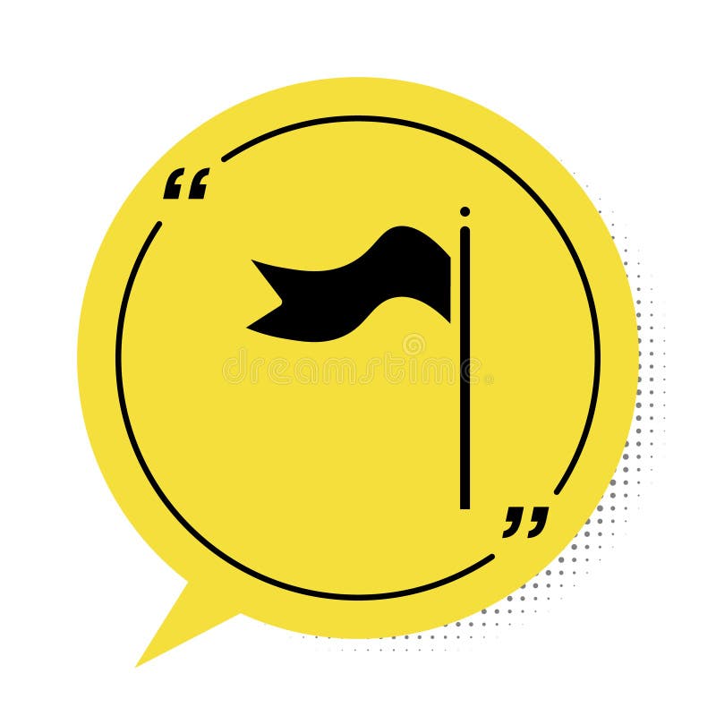 Black Meteorology Windsock Wind Vane Icon Isolated on White Background ...