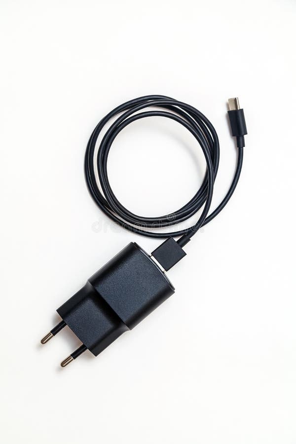 Micro Usb Type C Charger for Smartphone Close-up Stock Image - Image of ...