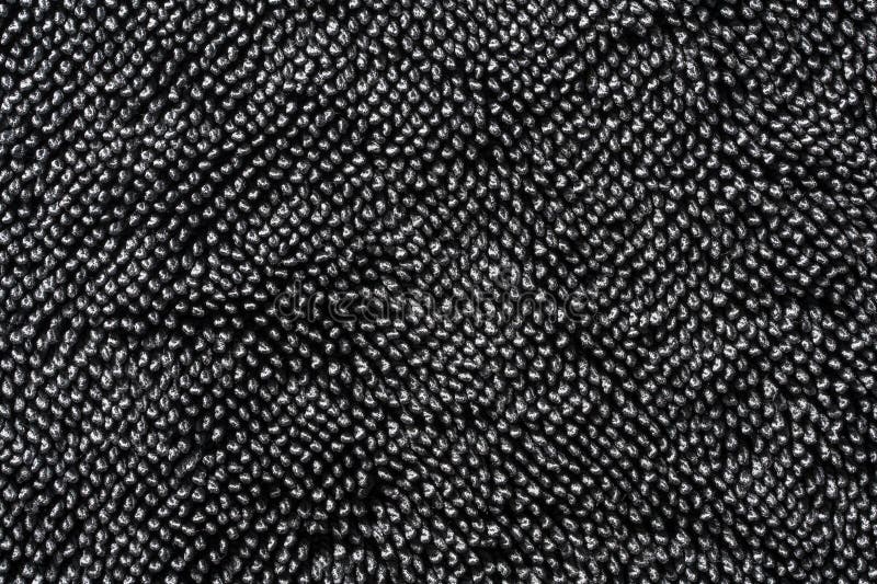 Black Microfiber Fabric Texture for Background, Closeup. Microfiber Car ...