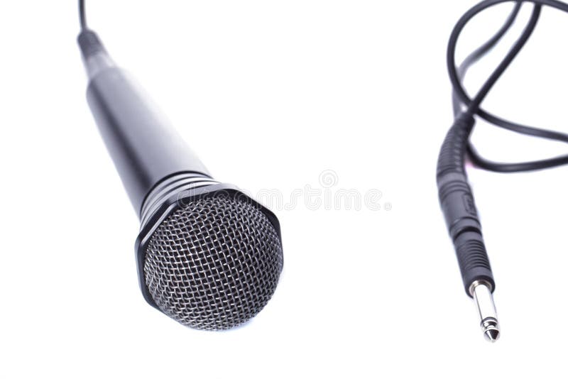 Black microphone stock image. Image of classic, perform - 23427223