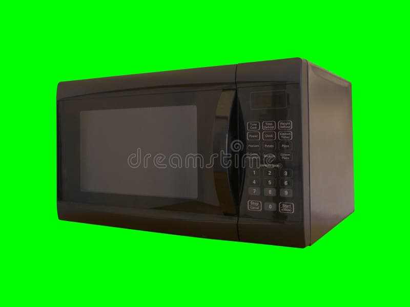 Chroma Key Compositing. TV with Mockup Green Screen on White Background ...