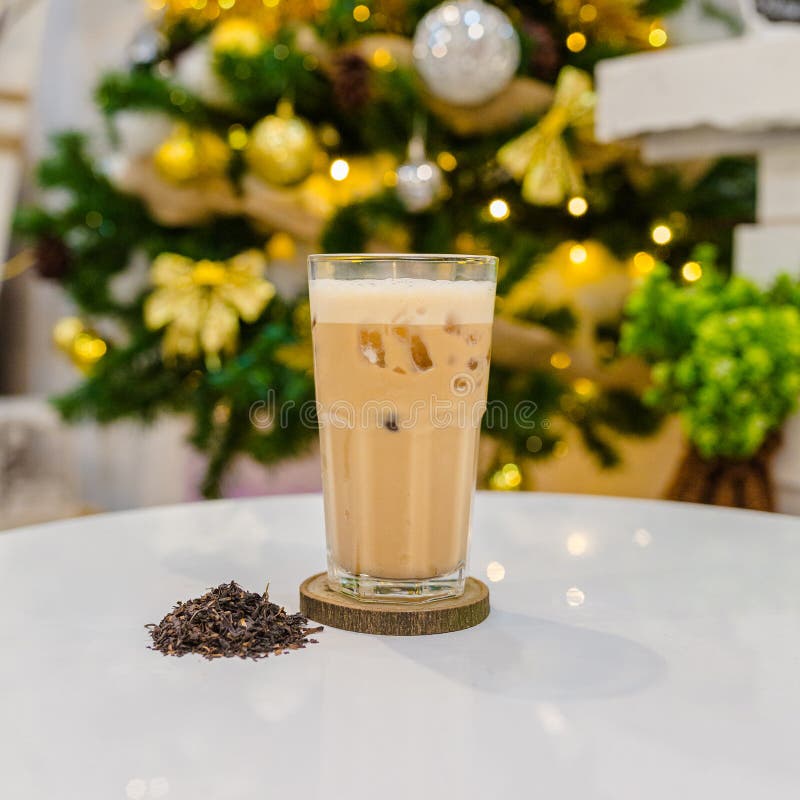 Black Milk Tea stock photo. Image of dessert, black - 228486678