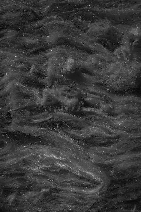 Black Mineral Wool with a Visible Texture Stock Photo - Image of ...
