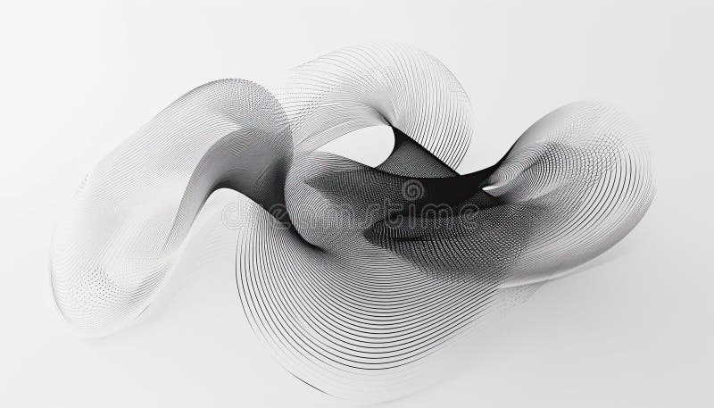Black Minimalistic Mathematical Gradient Descent Art, on White ... Black Minimalistic Mathematical Gradient Descent Art, on White ...