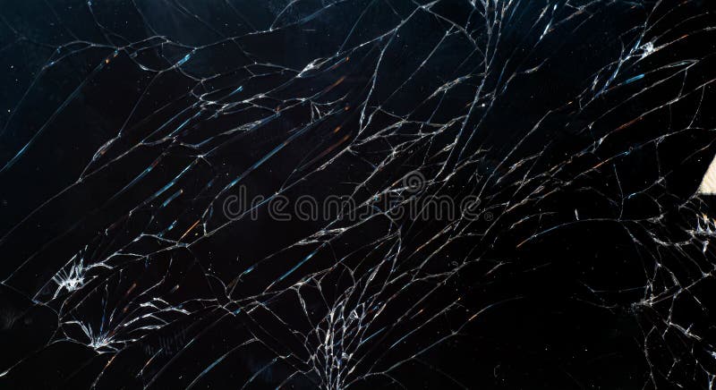 Black Mirror is Broken Texture Pattern Stock Photo - Image of black ...