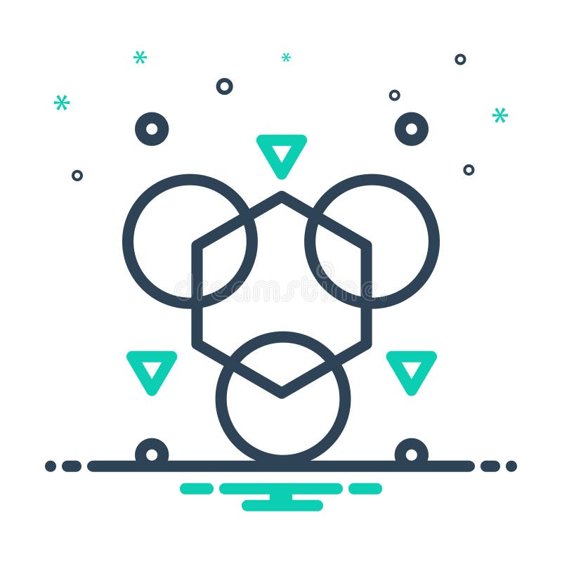 Mix Icon for Abnormal, Unusual and Uncommon Stock Vector - Illustration ...