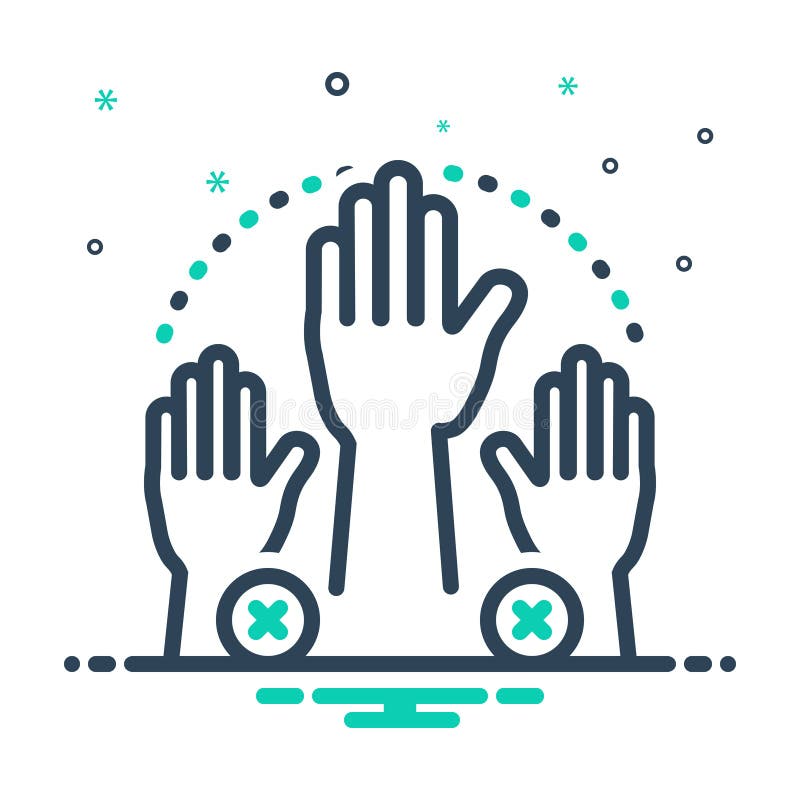 Mix Icon for Absenteeism, Absent and Missing Stock Vector ...