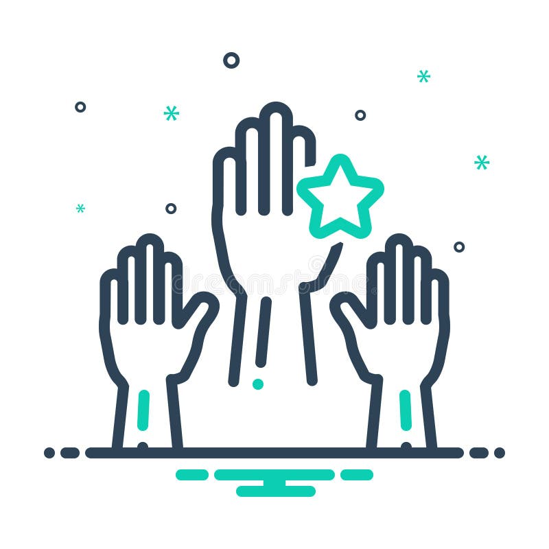 Mix Icon for Implication, Involve and Implement Stock Vector ...