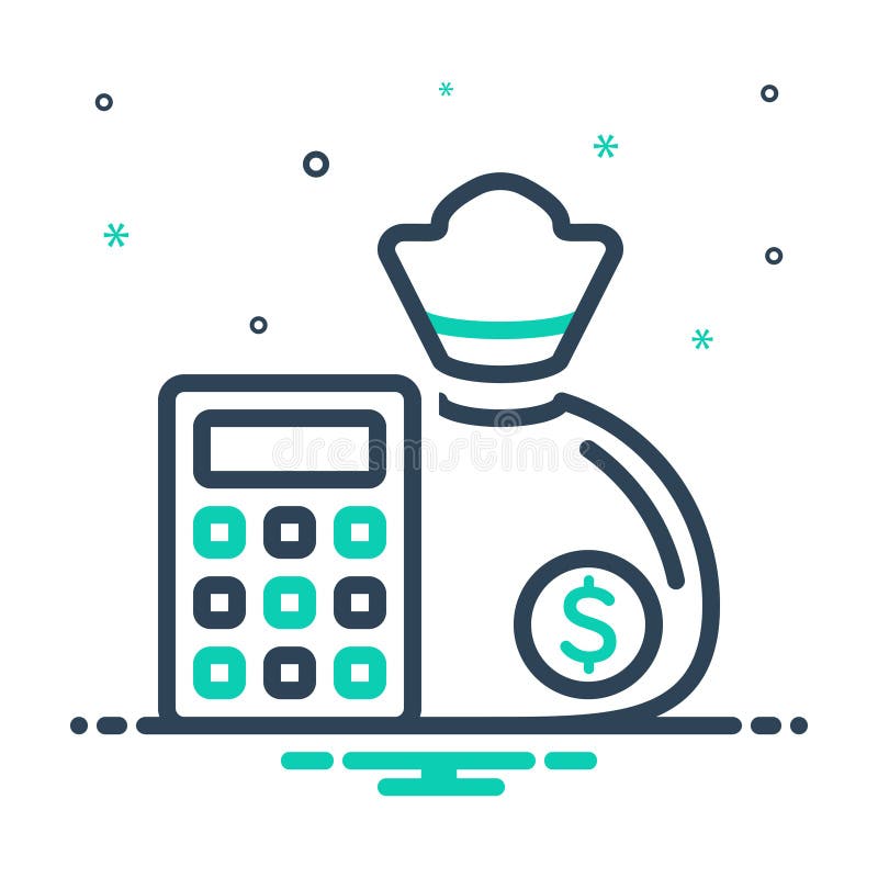 Mix Icon for Budget Spending, Budget and Spending Stock Vector ... Mix Icon for Budget Spending, Budget and Spending Stock Vector ...