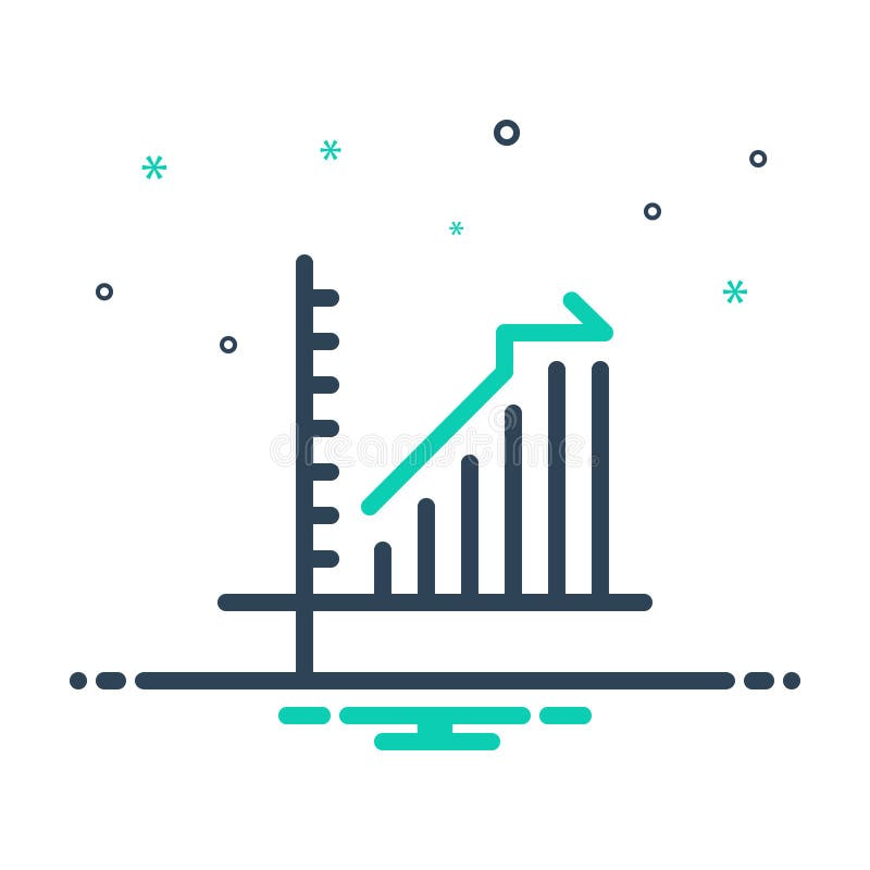 Mix Icon for Chart, Investment and Diagram Stock Vector - Illustration ...