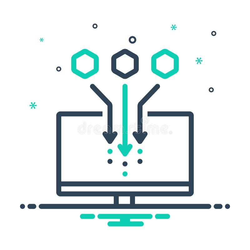 Red Man Icon is Picking Amoung Black Man Icon by C Stock Vector ...