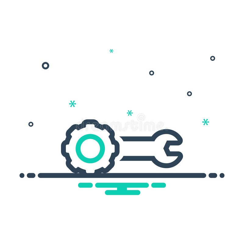 Mix Icon for Development, Growth and Progress Stock Vector ...