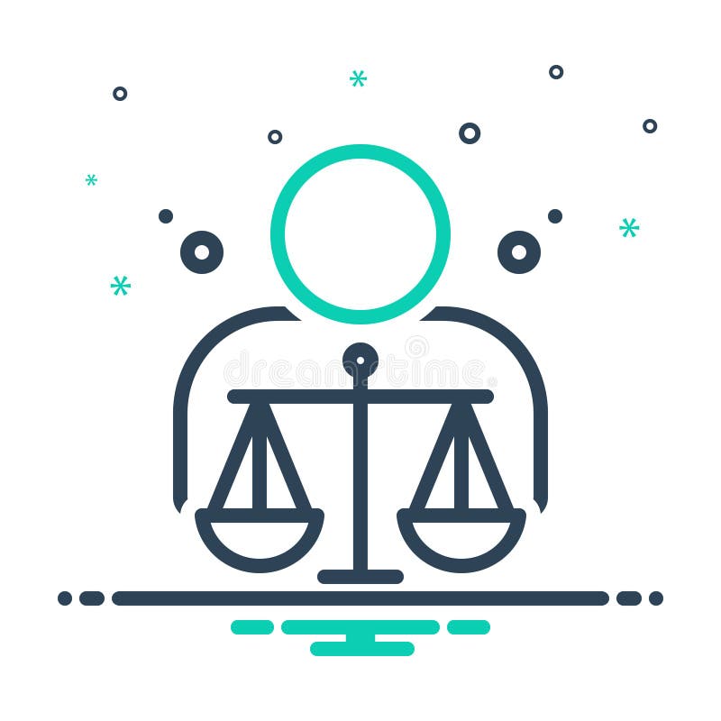 Mix Icon for Ethical, Moral and Ethic Stock Vector - Illustration of ...