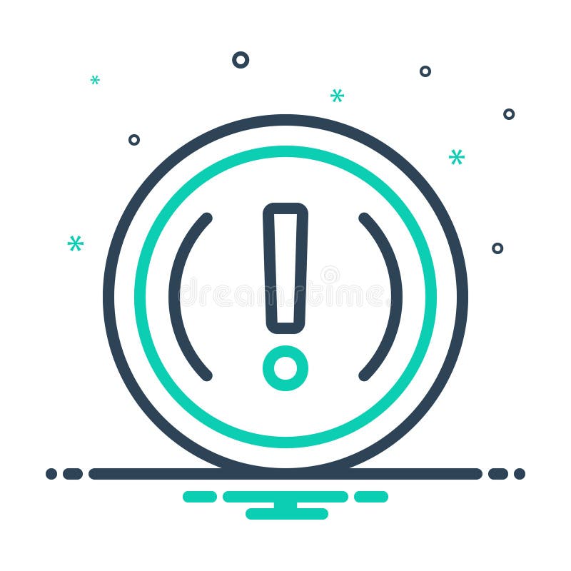 Mix Icon for Important, Exclamation and Mark Stock Vector ...
