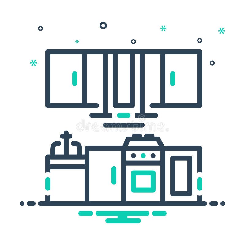 Kitchenette Table Stock Illustrations – 421 Kitchenette Table Stock ...