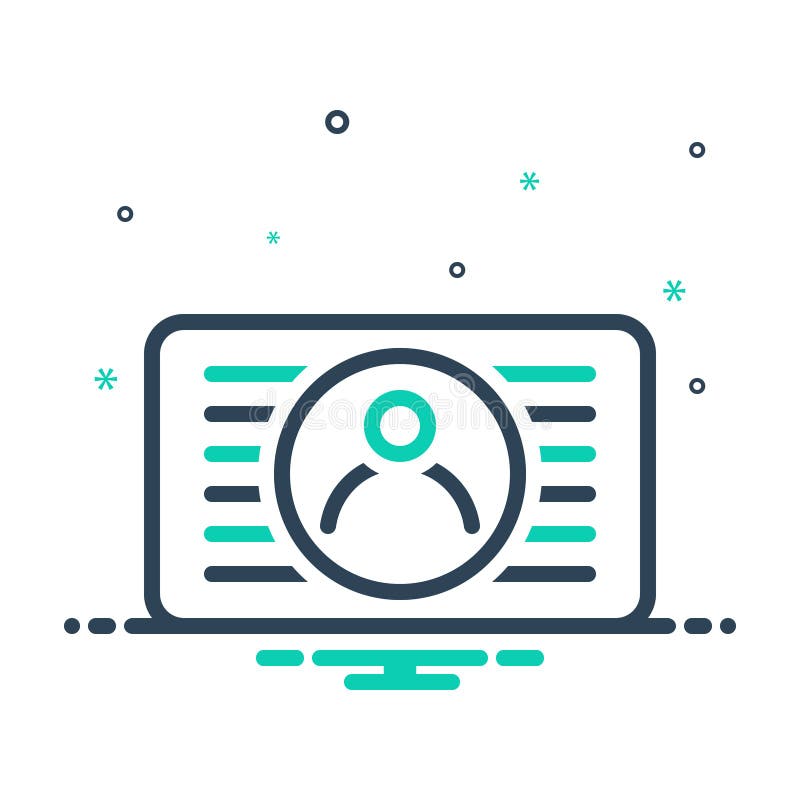 Mix Icon for License, Certificate and Permit Stock Vector ...