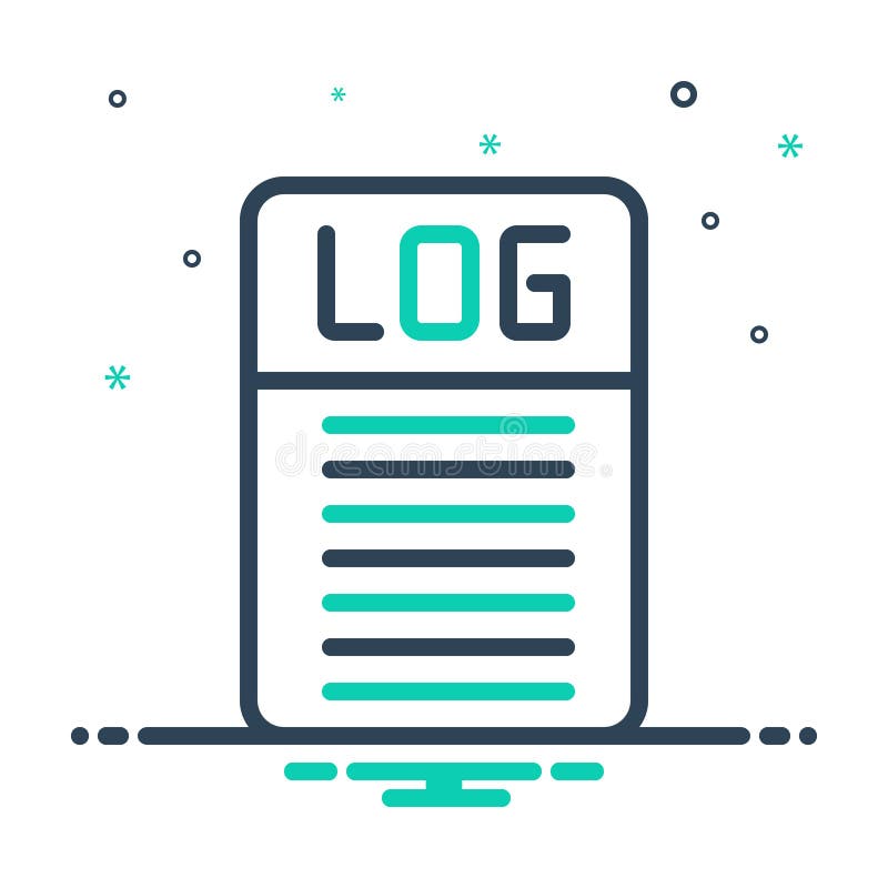 Mix Icon for Log, Log in and Register Stock Vector - Illustration of ...