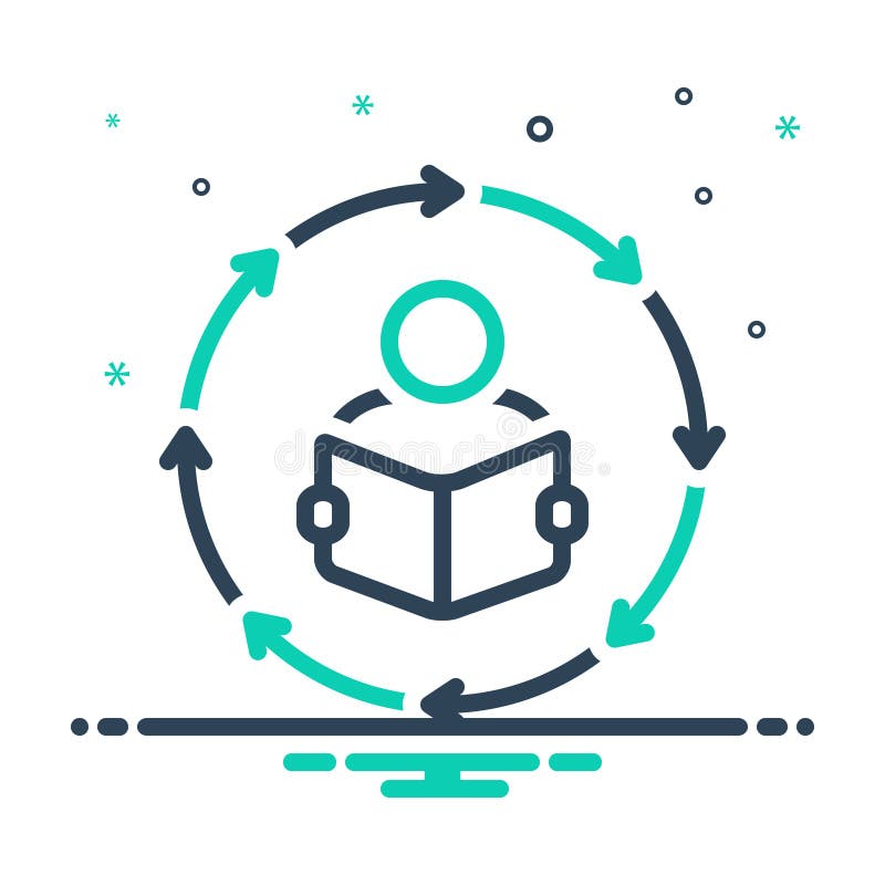 Mix Icon for Methodologies, Study and Research Stock Vector ...