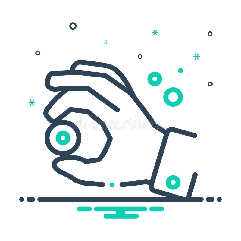 Mix Icon for Nuance, Minor and Shading Stock Vector - Illustration of ...