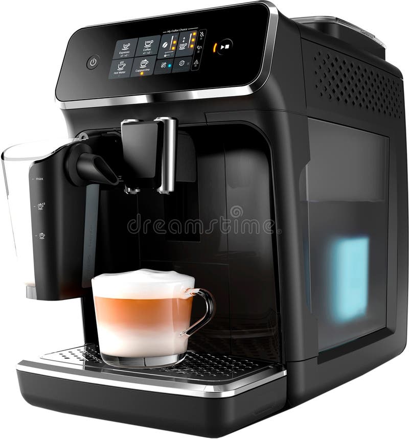 Automatic Coffee Machine Maintenance Stock Photo - Image of renovate ...