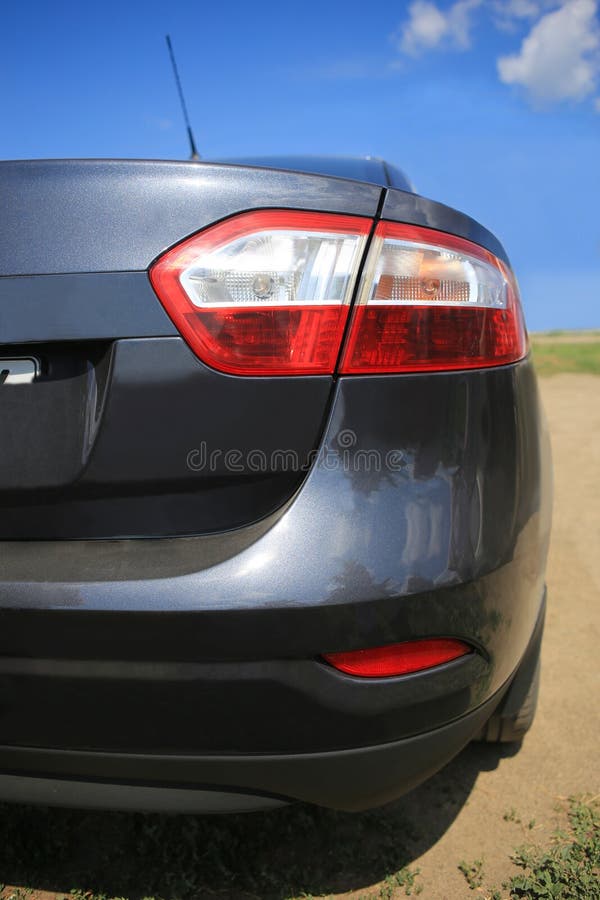 Black modern car stock photo. Image of fast, elegant - 49094724