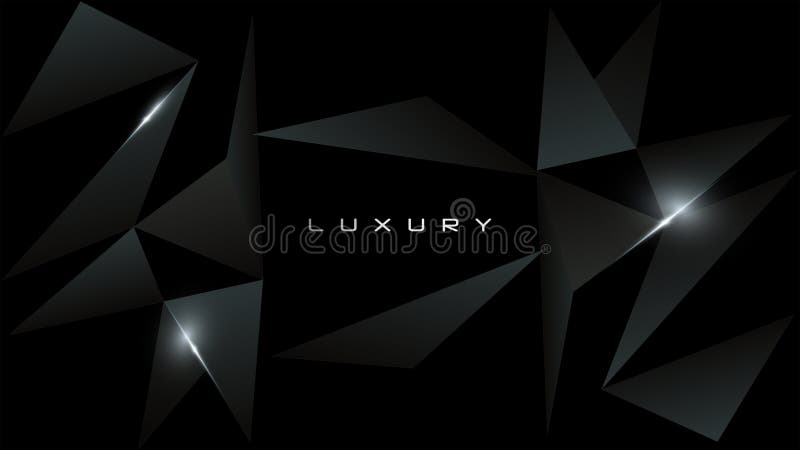 Black Modern Luxury Abstract Award Background. Modern Abstract ...