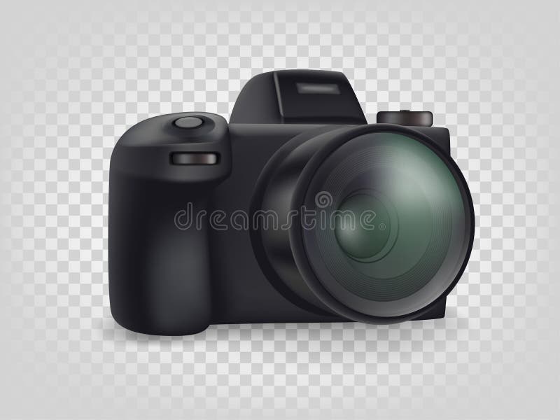 Mirrorless Digital Camera. One Line Drawing Vector Illustration ...