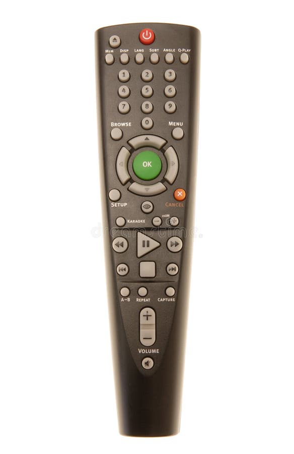 Modern remote control stock photo. Image of control, isolated - 39630990