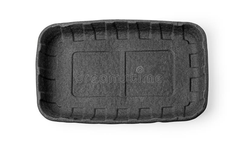 Molded Paper Pulp Packaging Container Stock Photo - Image of ...