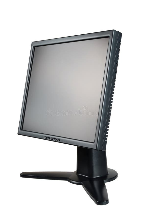 Black monitor stock photo. Image of liquid, monitor, equipment - 12734076