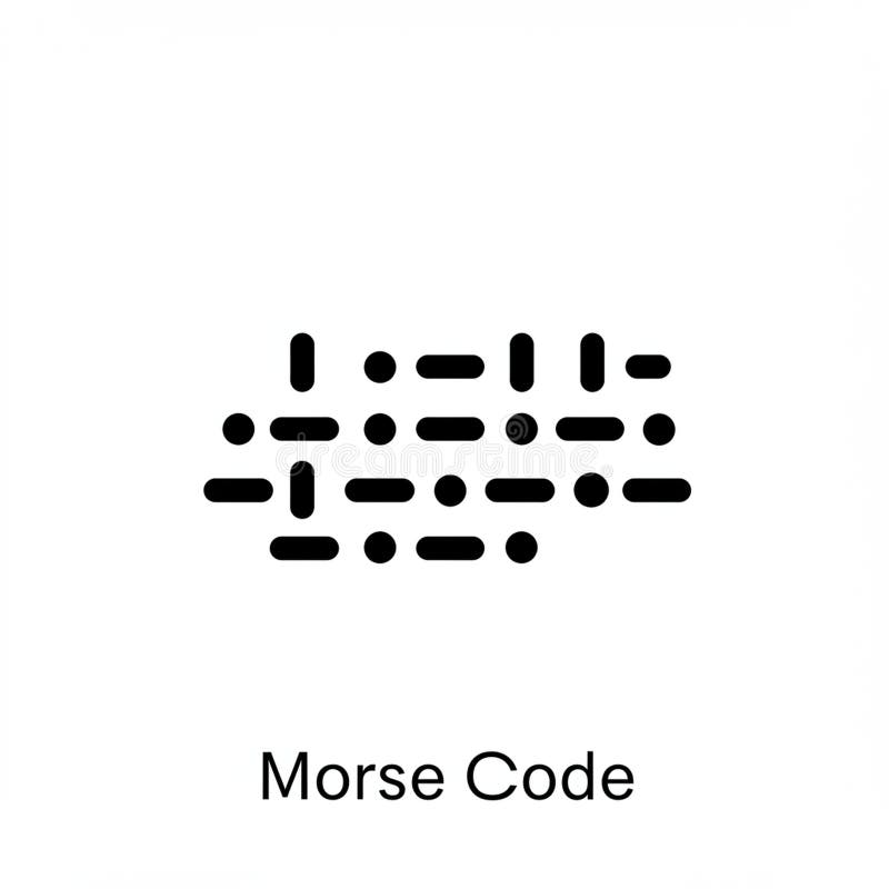 Morse Code Pattern Stock Illustrations – 127 Morse Code Pattern Stock ...