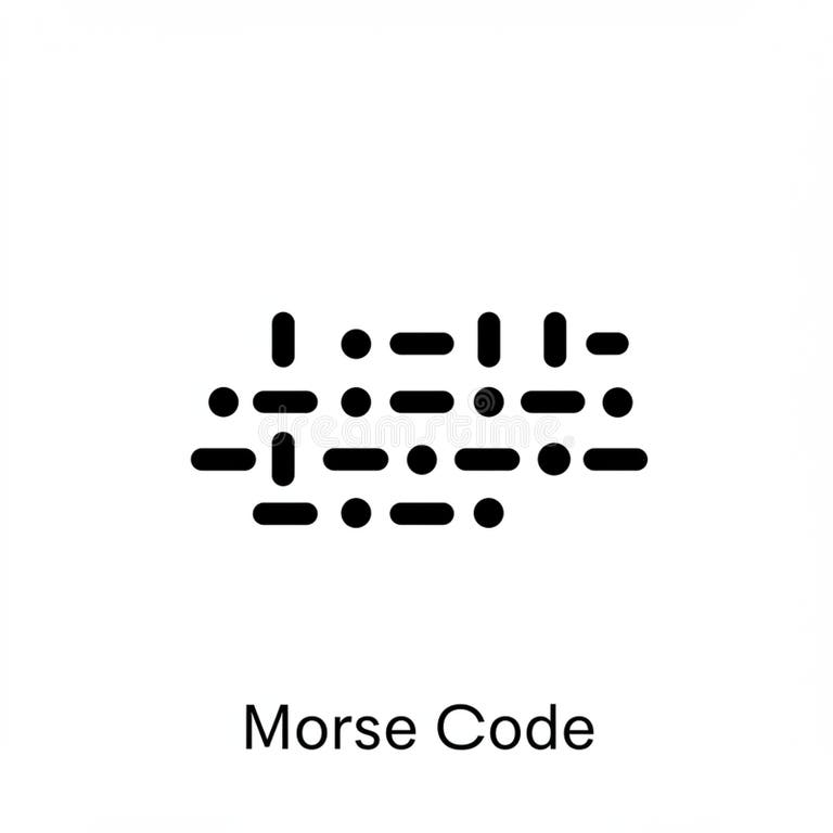 Morse Code Pattern Stock Illustrations – 116 Morse Code Pattern Stock ...