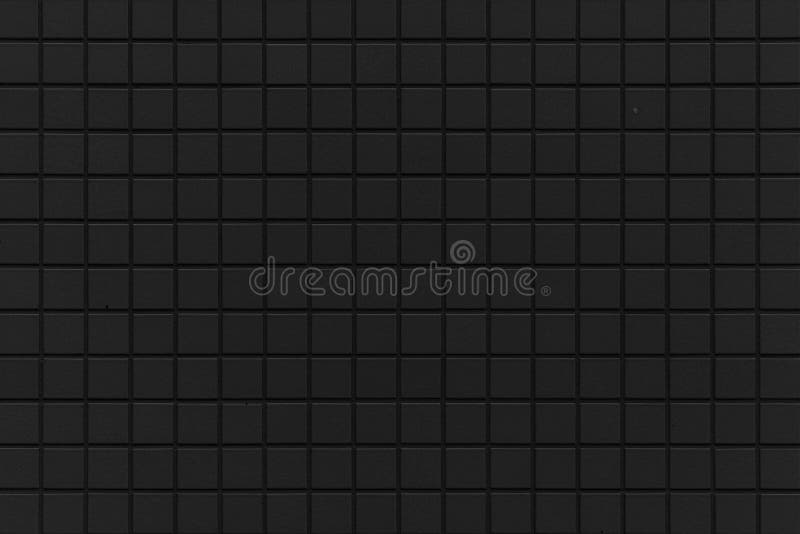 Black Mosaic Wall Tile Pattern Stock Image - Image of graphic, design ...