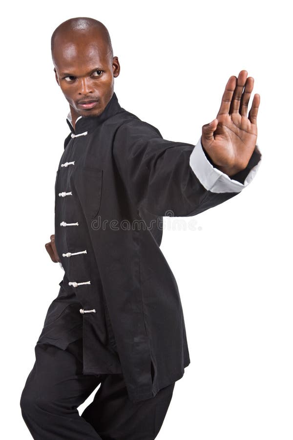 Black ninja stock image. Image of fitness, kung, sensei - 7052613