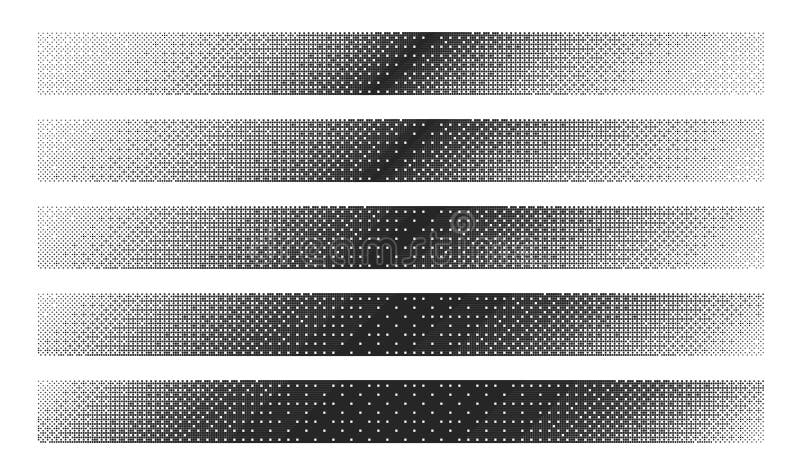 Black Noise Bitmap Dither Linear Angled Gradients with Various Density ...