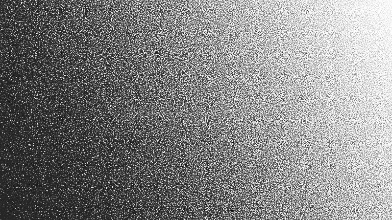 Black Noise Stipple Dots Halftone Gradient Vector Distressed Textured ...